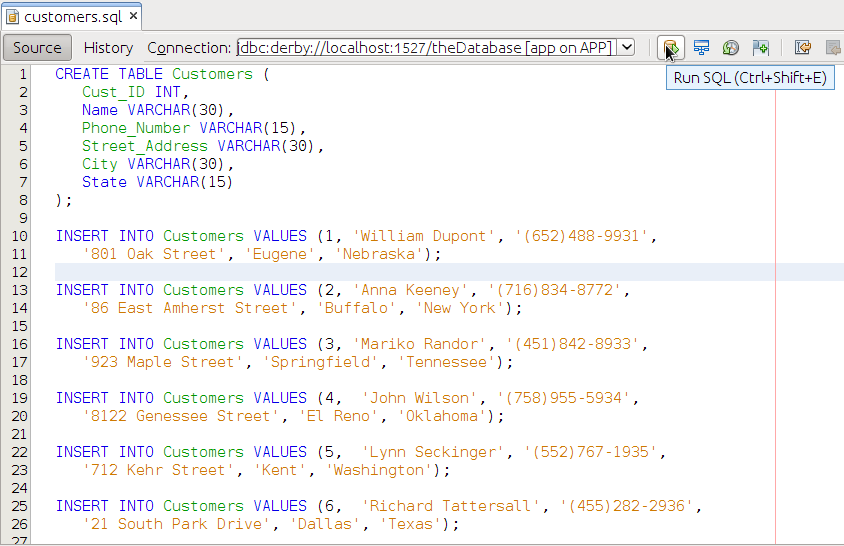 Execute SQL Execute SQL
