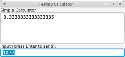 Assignment: Modeling a Numerical Calculator