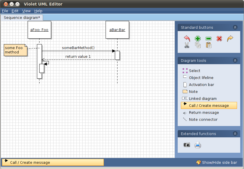 Uml editor